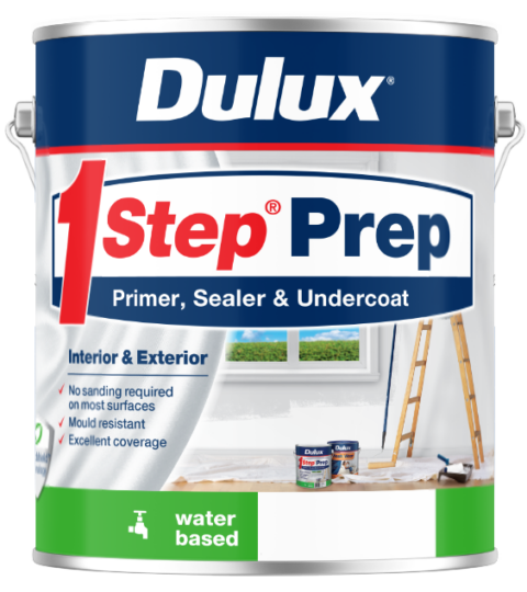 Dulux 1Step® Prep Water Based Primer, Sealer & Undercoat - Dulux Paints Dulux 1Step® Prep Water Based Primer, Sealer & Undercoat - Dulux Paints